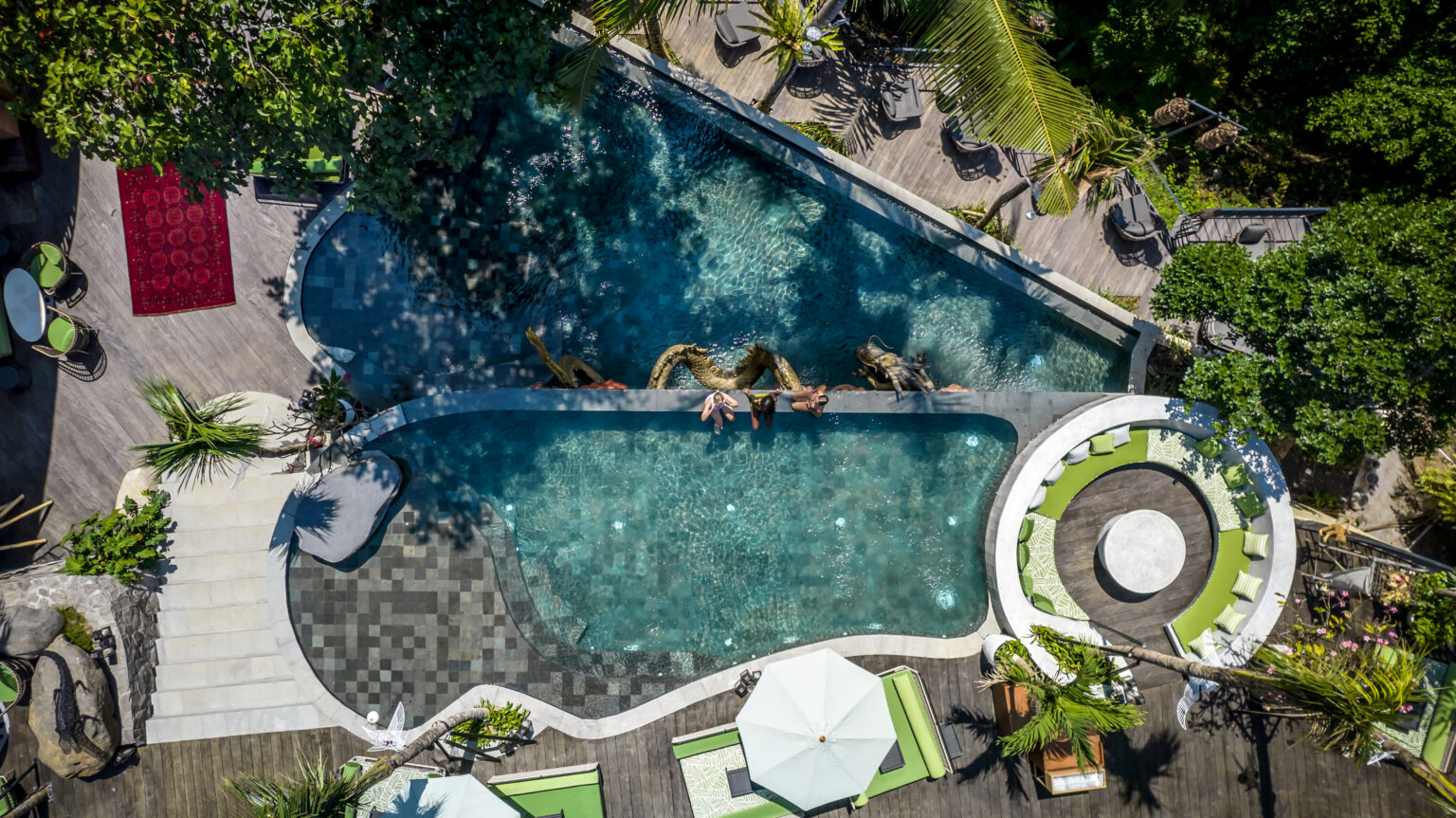 EXPLORING THE BEST SWIMMING POOL DESIGN AT THE JUNGLE CLUB UBUD ...
